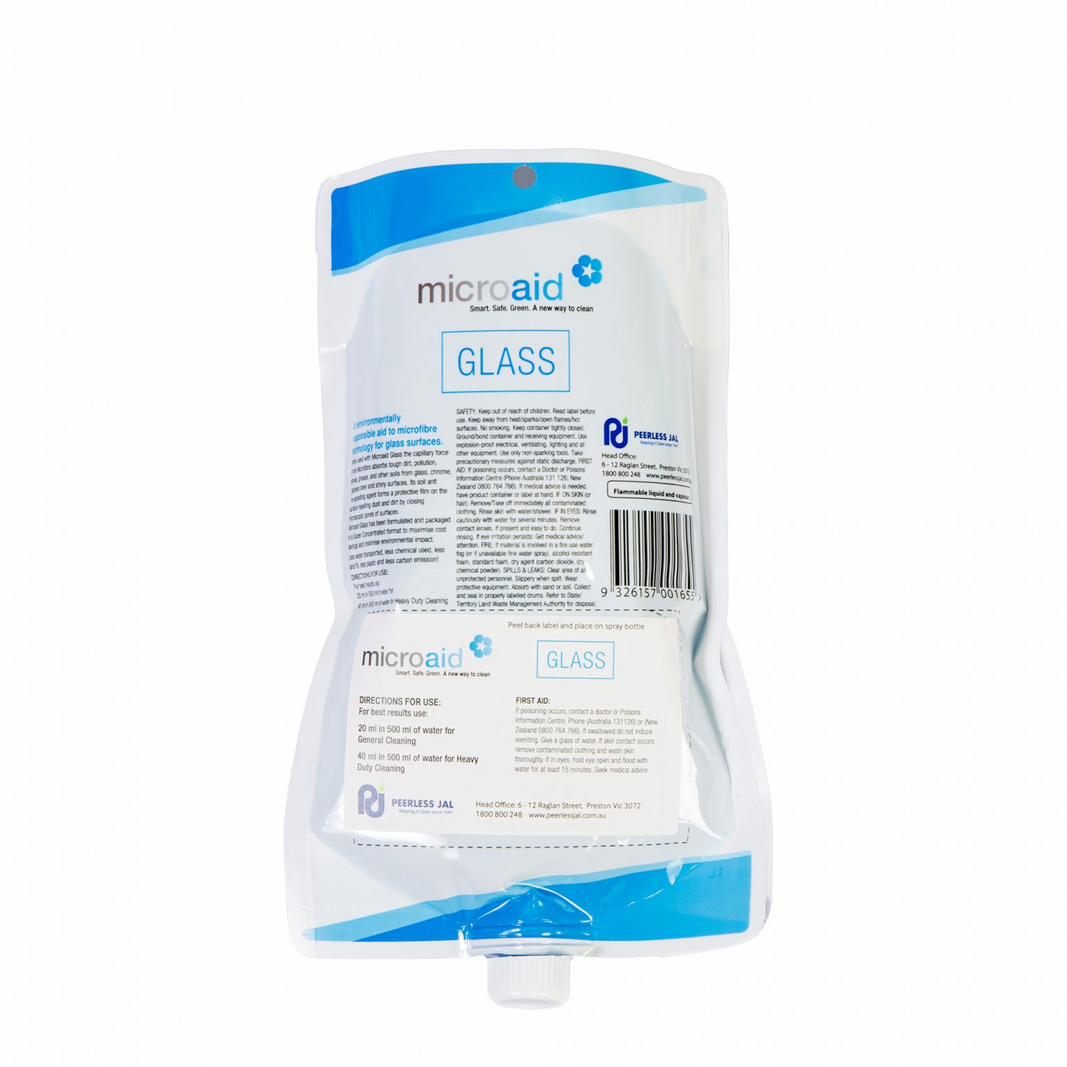 Microaid Glass Cleaner | Peerless JAL