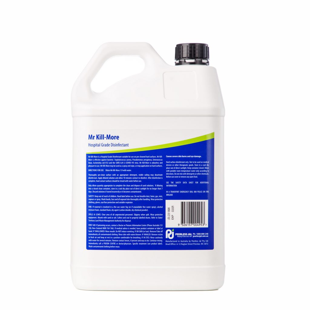 Mr Kill-More Hospital Grade Disinfectant | Peerless JAL