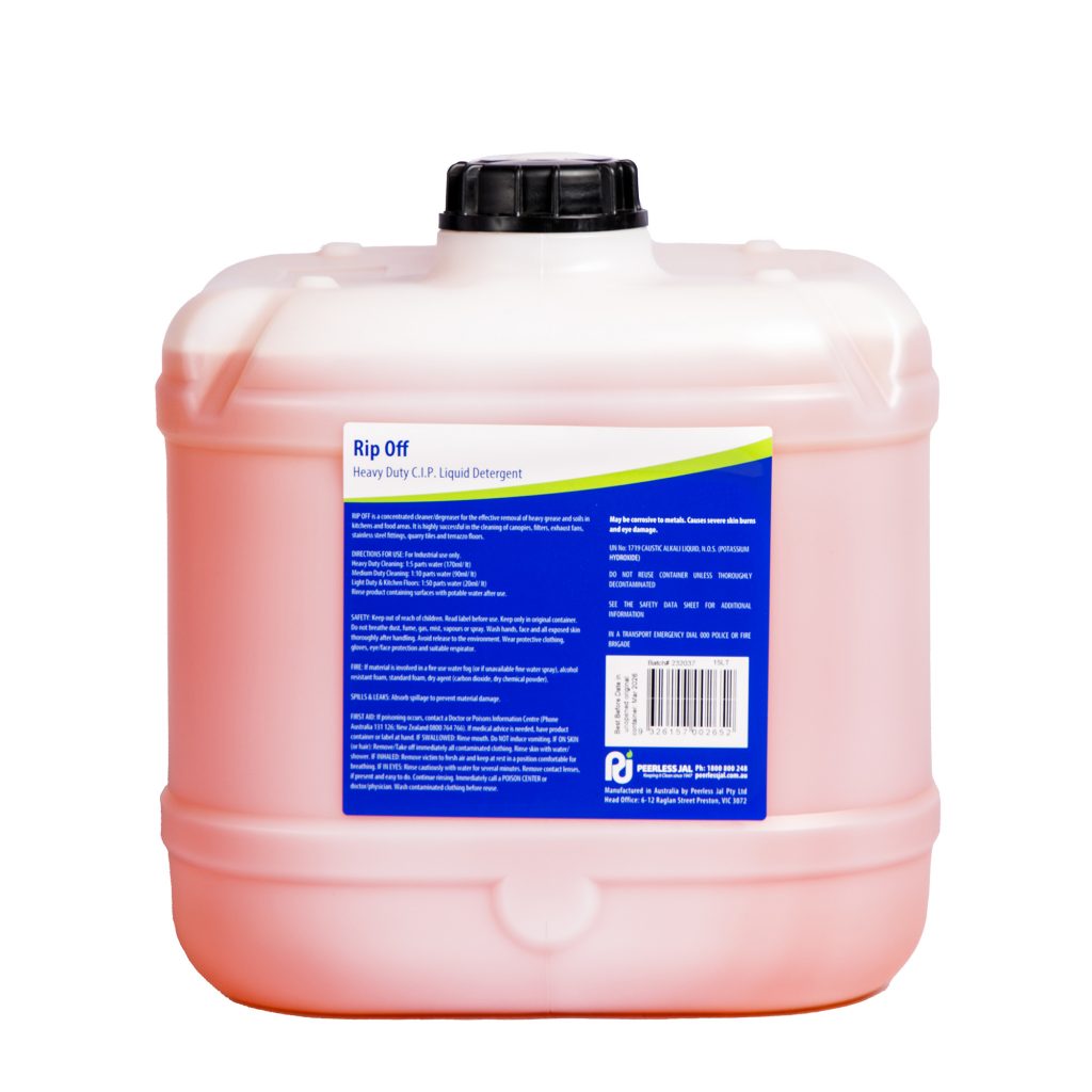 Rip Off Heavy Duty Commercial Cleaner | Peerless JAL
