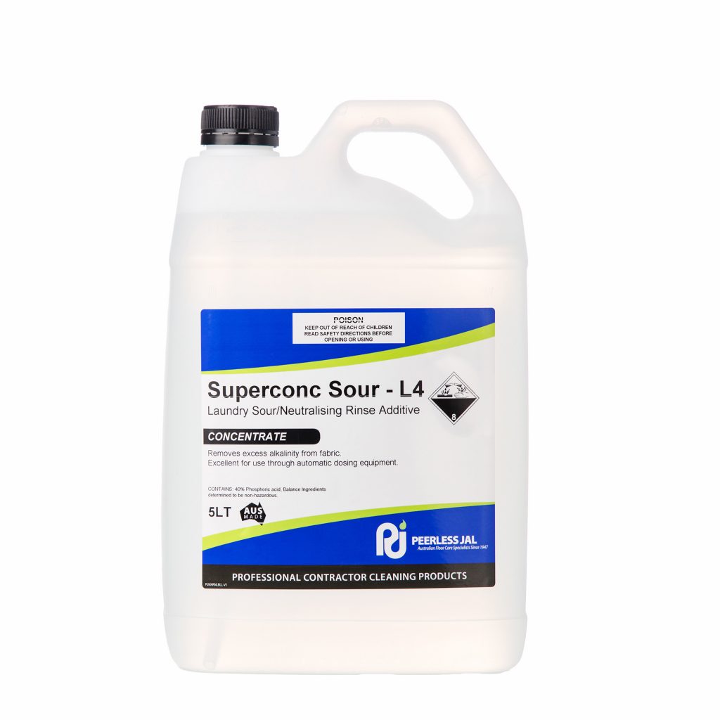 L4 Superconc Sour Laundry Additive | Peerless JAL