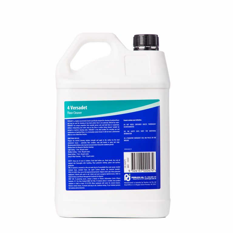 Versadet Concentrated Neutral Floor Cleaner #4 | Peerless JAL